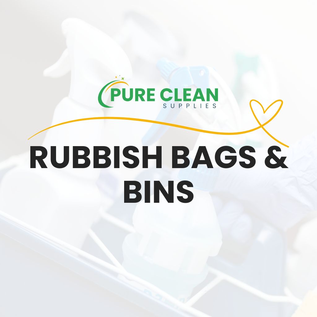 Buy Rubbish Bags & Bins | Pure Clean Supplies