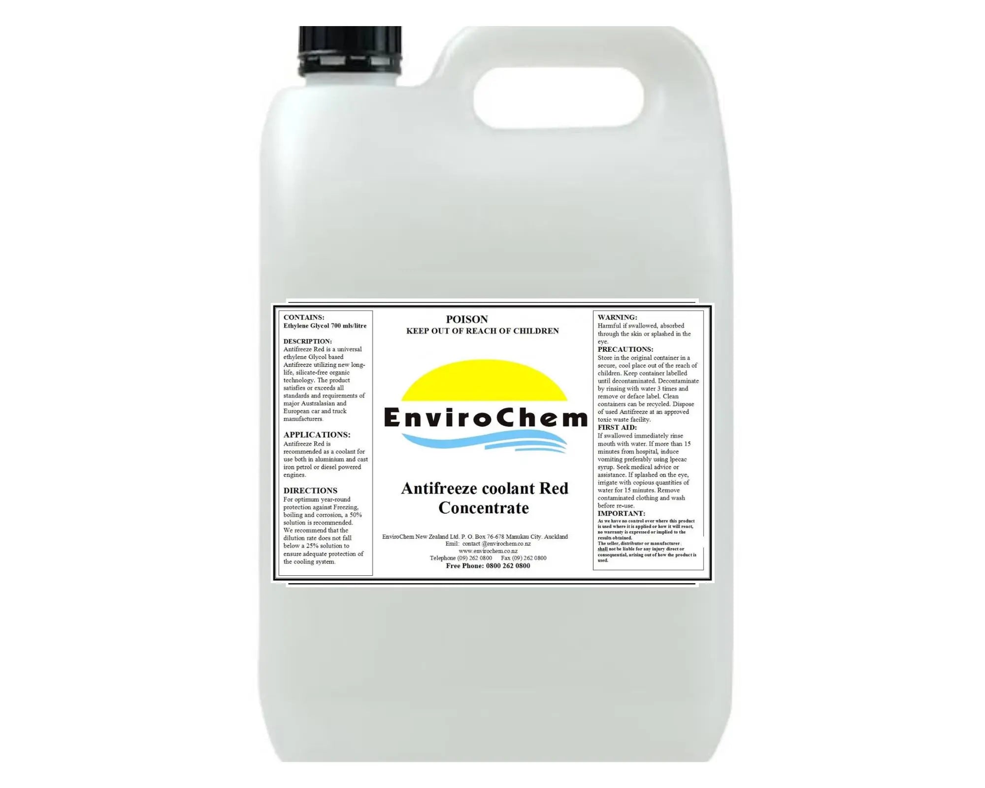 Order Antifreeze Coolant Red | Pure Clean Supplies