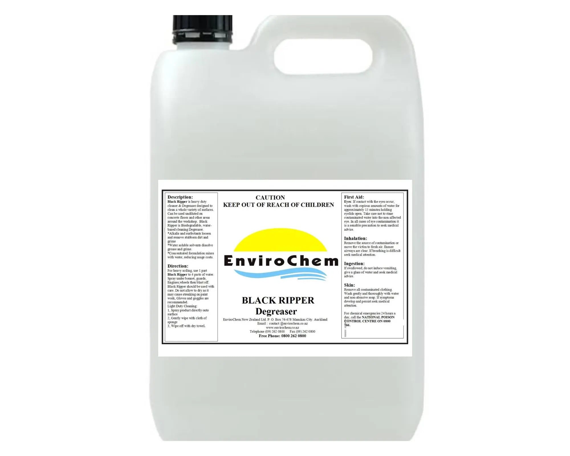EnviroChem Black Ripper Degreaser | Biodegradable | Pure Clean – Pure ...