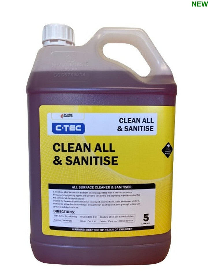 Shop C-TEC Clean All Floor Cleaner 5L | Pure Clean Supplies