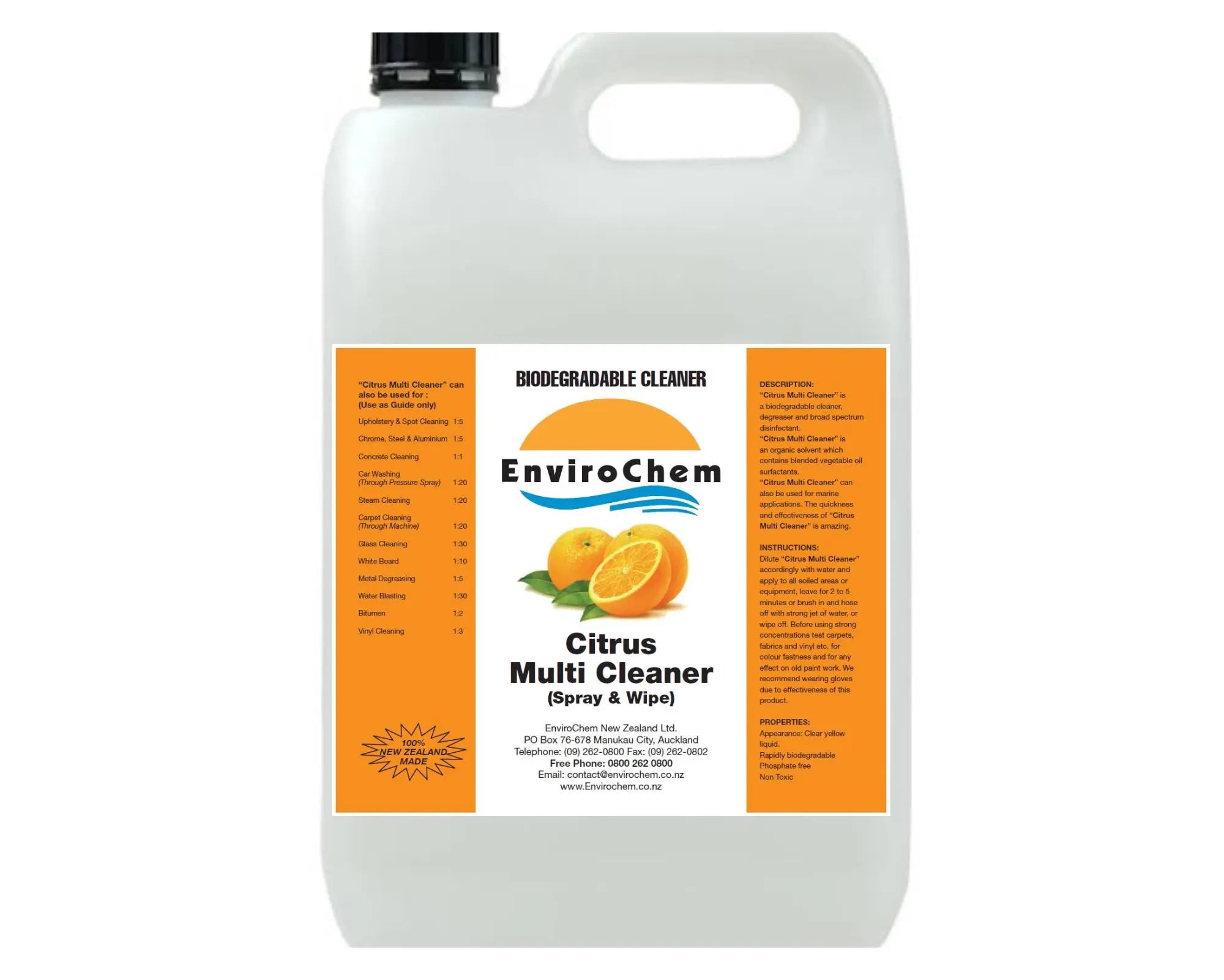 Order Citrus Multi Cleaner Spray | Pure Clean Supplies