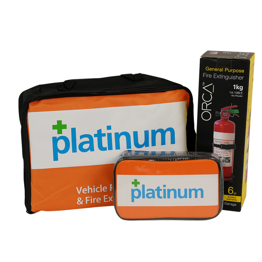 Order Platinum Vehicle Fire First Aid Kit | Pure Clean Supplies