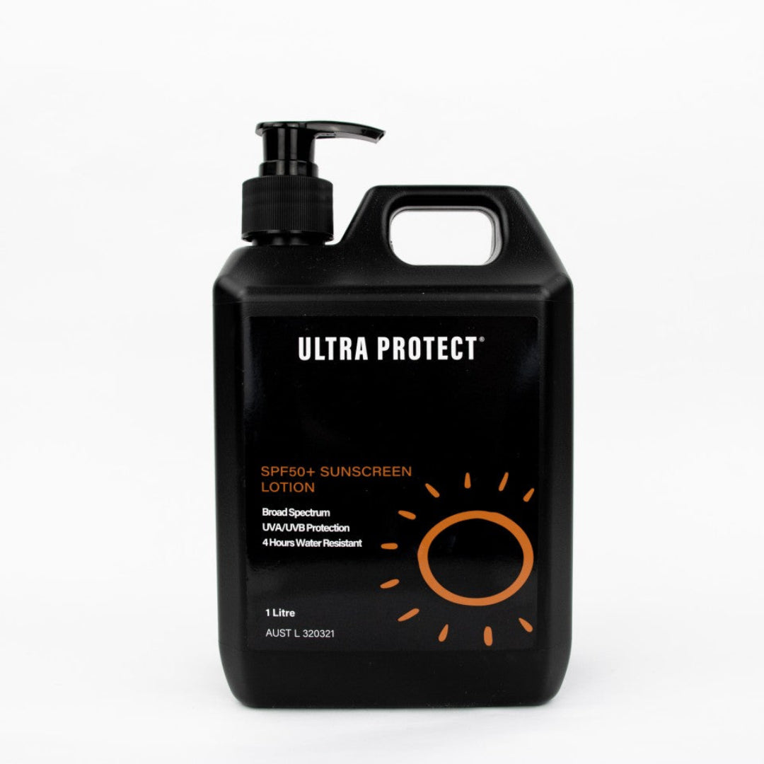 Ultra Protect Spf50+ Sunscreen - 1 Litre Pump – Pure Clean Supplies